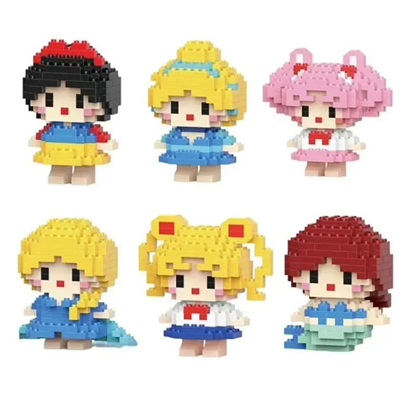 Disney-series-micro-particle-building-module-Snow-White-and-Princess ...
