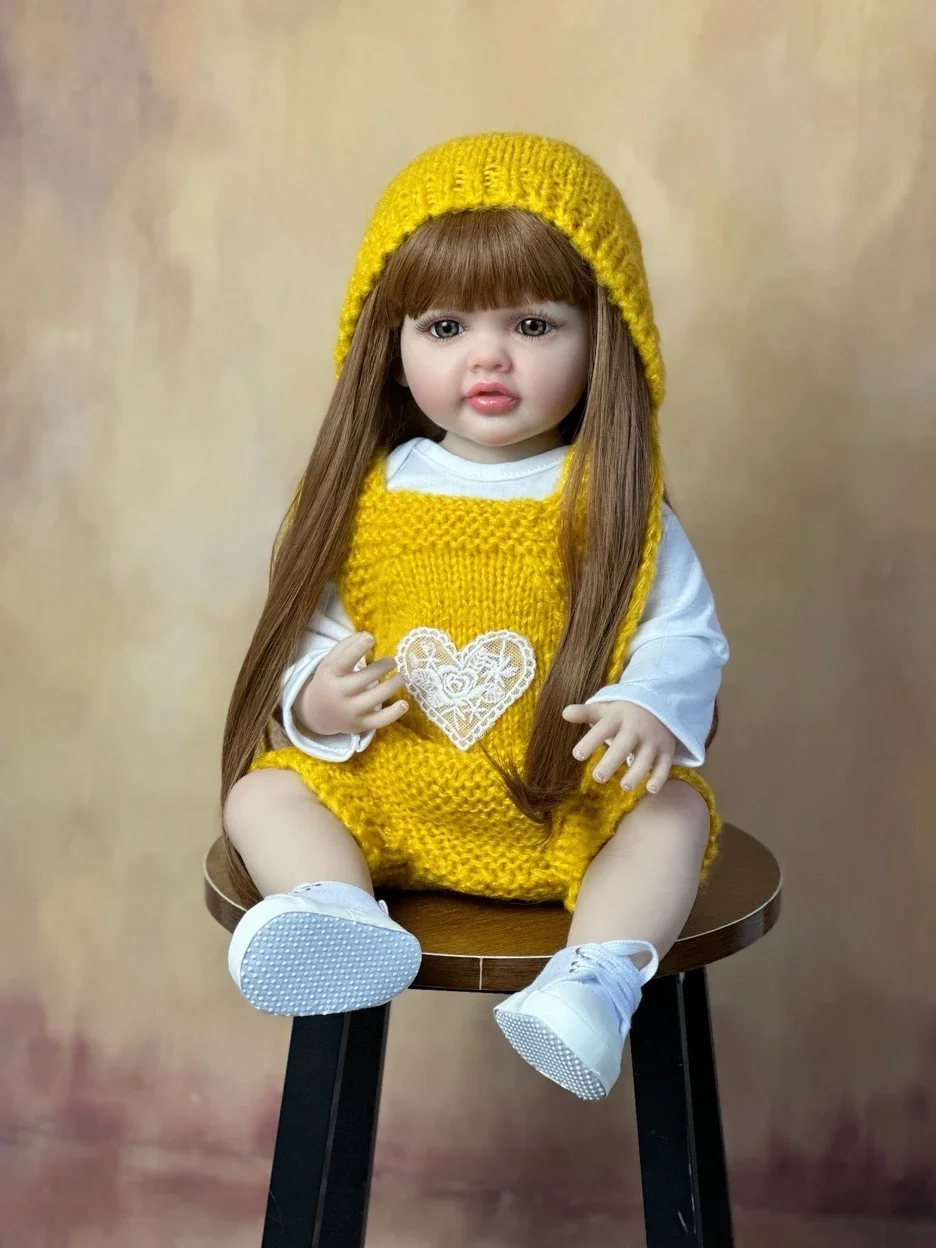 BZDOLL-Lifelike-55cm-22inch-Full-Silicone-Body-Reborn-Baby-Beautiful ...