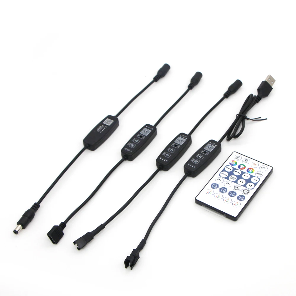 WS2812B-Controller-Bluetooth-Music-With-Mic-for-Pixel-LED-Strip-Light ...