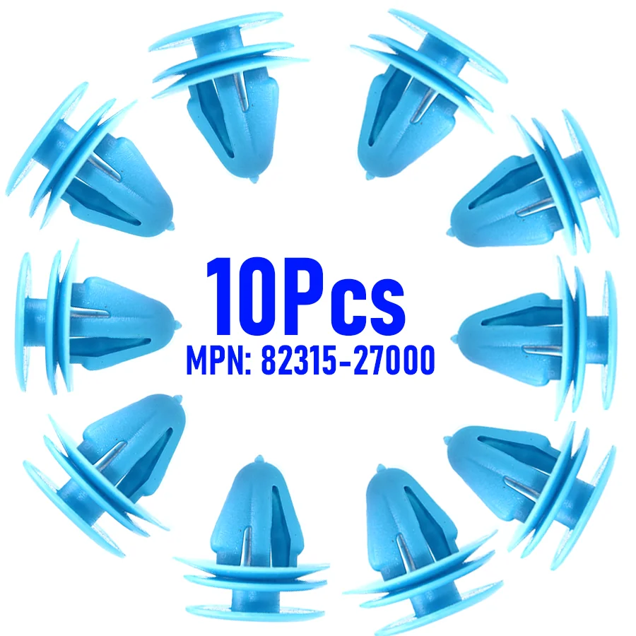 82315-27000 Car Trim Panel Clip Fastener Rivet Retainer Clips For ...