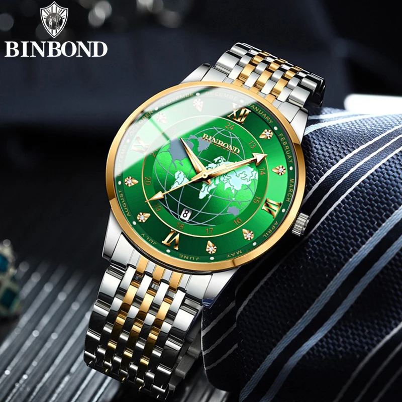 BINBOND-B0117-Fashion-Business-Men-Quartz-Watches-Luminous-Casual ...