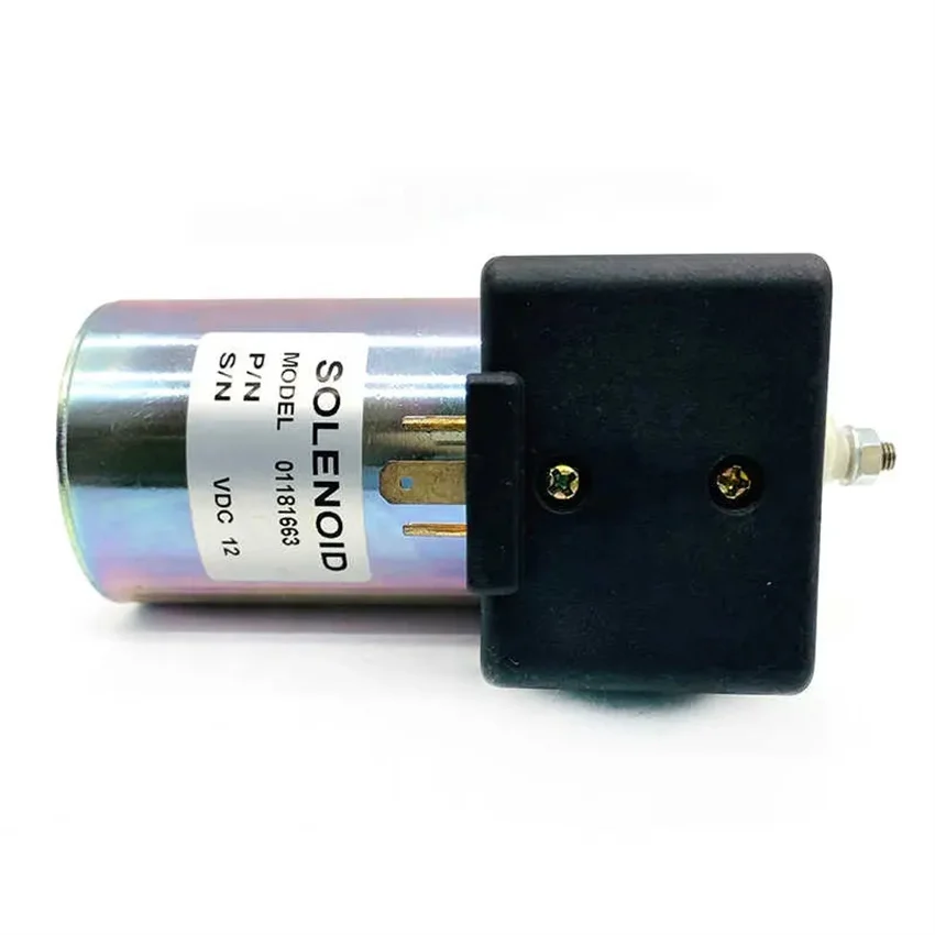 01181663-01181665-12V-Fuel-Shutoff-Solenoid-For-Deutz-F4L913-BF6L913 ...