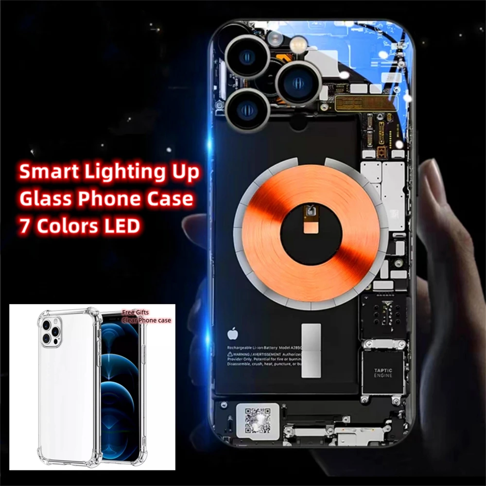Circuit-Board-Internal-File-Design-Sound-Control-LED-Flash-Cases-For ...