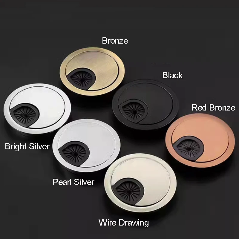 1 PC of Aperture 50/60/80mm Zinc Alloy Computer Desk, Work Desk ...