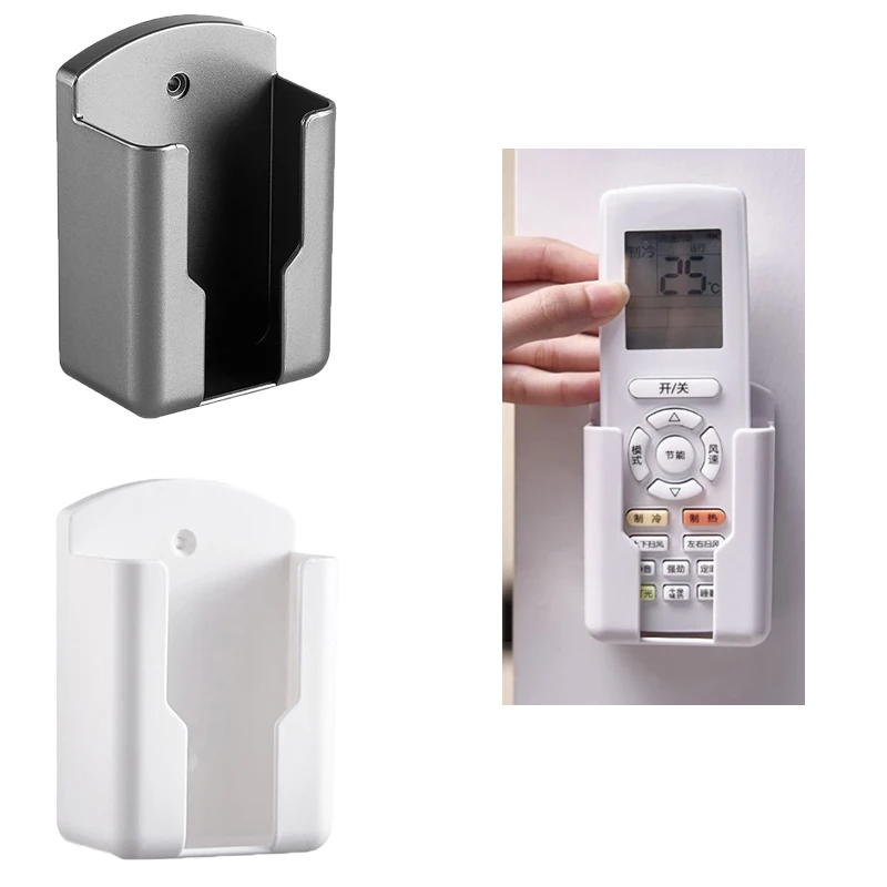 Perforated-Wall-Mounted-TV-Remote-Control-Storage-Box-Air-Conditioning ...