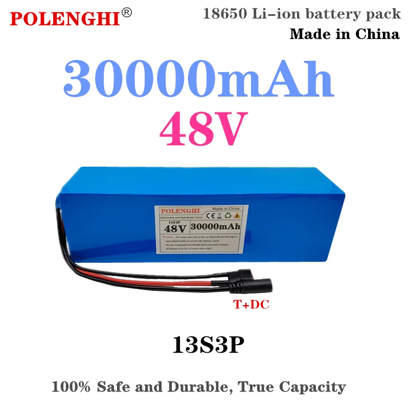 48V-battery-30Ah-13S3P-T-DC-18650-lithium-ion-battery-pack-suitable-for ...