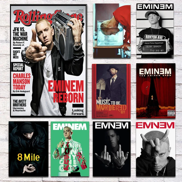 Eminem Album Covers Collage