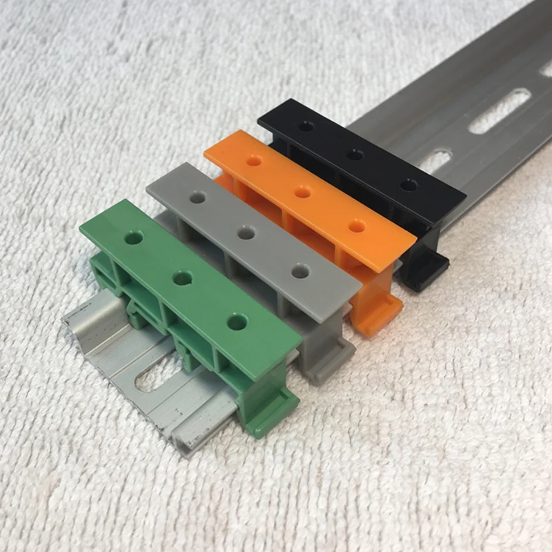 1set-PCB-25mm-Din-Rail-Mounting-Adapter-Circuit-Board-Bracket-Holder ...
