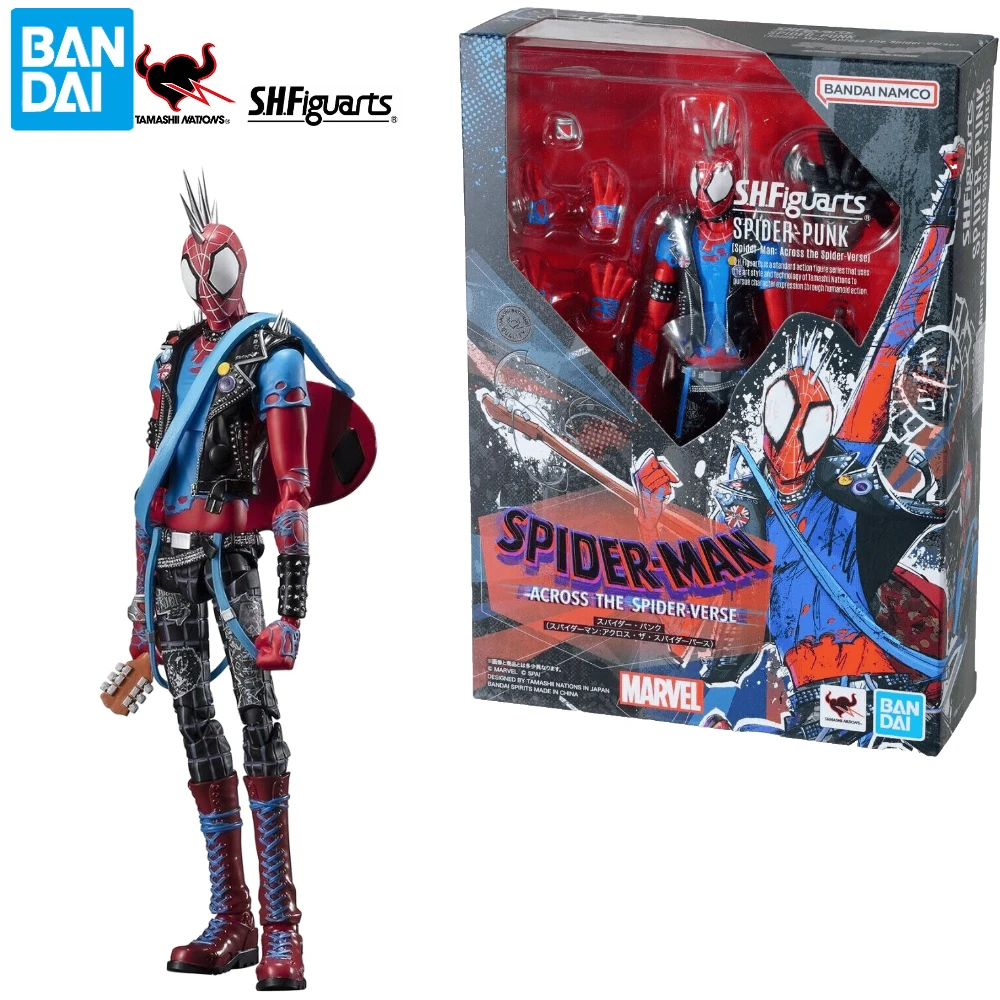 Figura-de-acci-n-Bandai-S-H-Figuarts-Shf-Spider-Punk-Spider-Man-Across ...