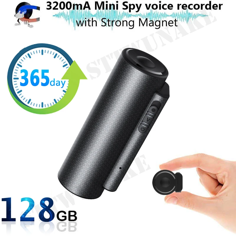 500-Hours-Time-Mini-Voice-Activated-Recorder-Built-in-Magnet-Small ...