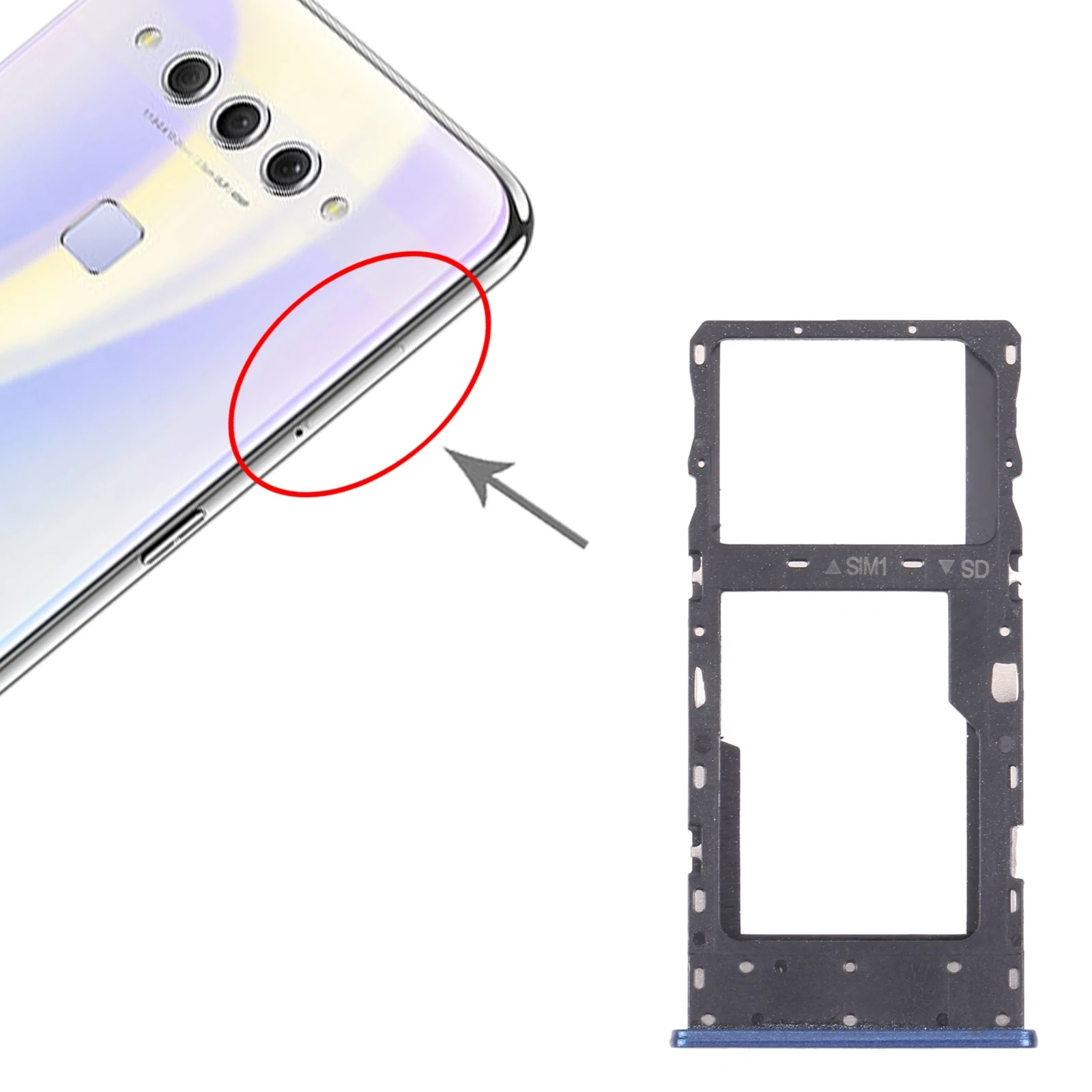 SIM Card Tray + Micro SD Card Tray for TCL Plex T780H - AliExpress 509