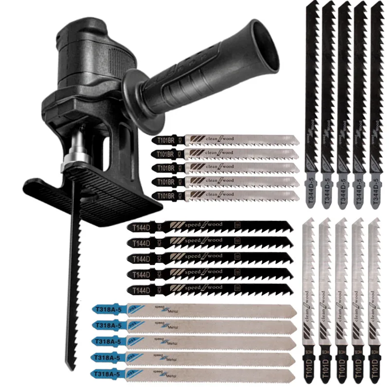 Portable-Reciprocating-Saw-Adapter-Electric-Drill-Modified-Electric ...