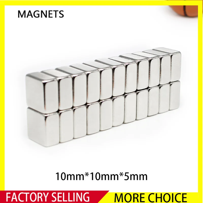 20-200PCS-N35-Rectangular-Magnet-10x10x1mm-10x10x2mm-10x10x3mm ...
