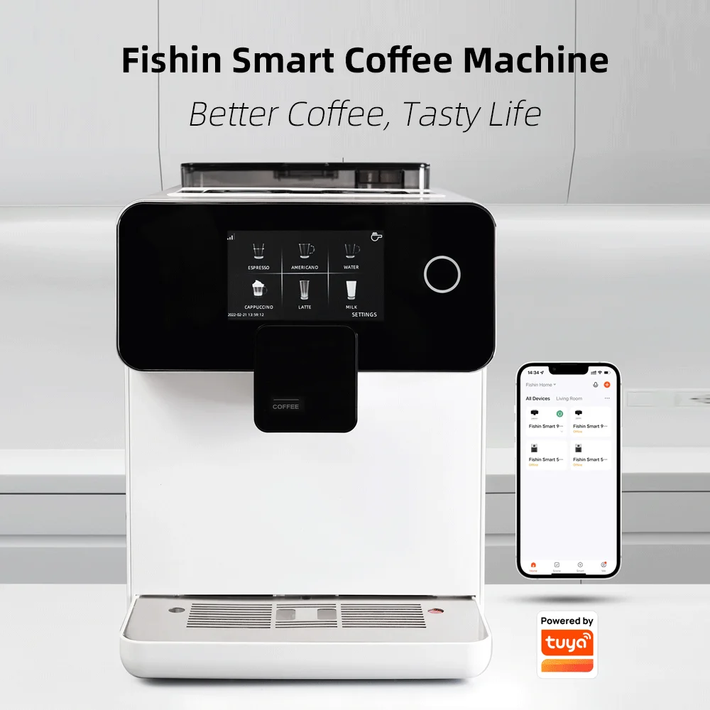 Intelligent-Coffee-Machine19Bar-Automatic-Coffee-Maker-Machines-With ...