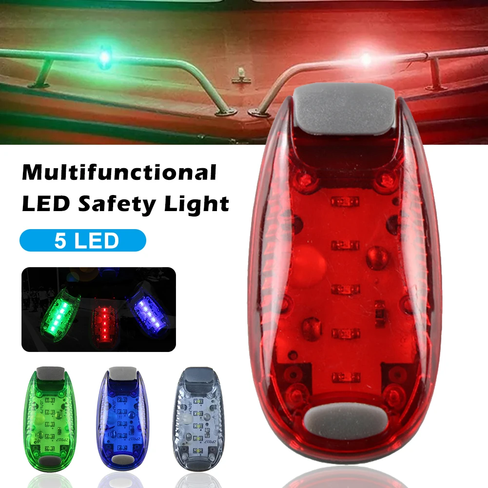 LED-Safety-Light-Battery-Operated-Warning-Light-Clip-On-Portable ...
