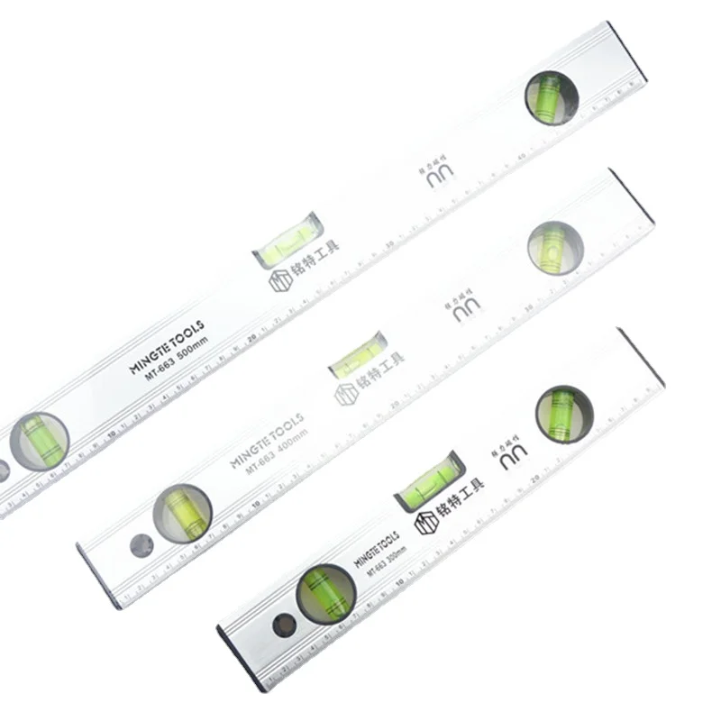 Precision-Level-Measuring-Instrument-with-Scale-Aluminum-Alloy-Spirit ...