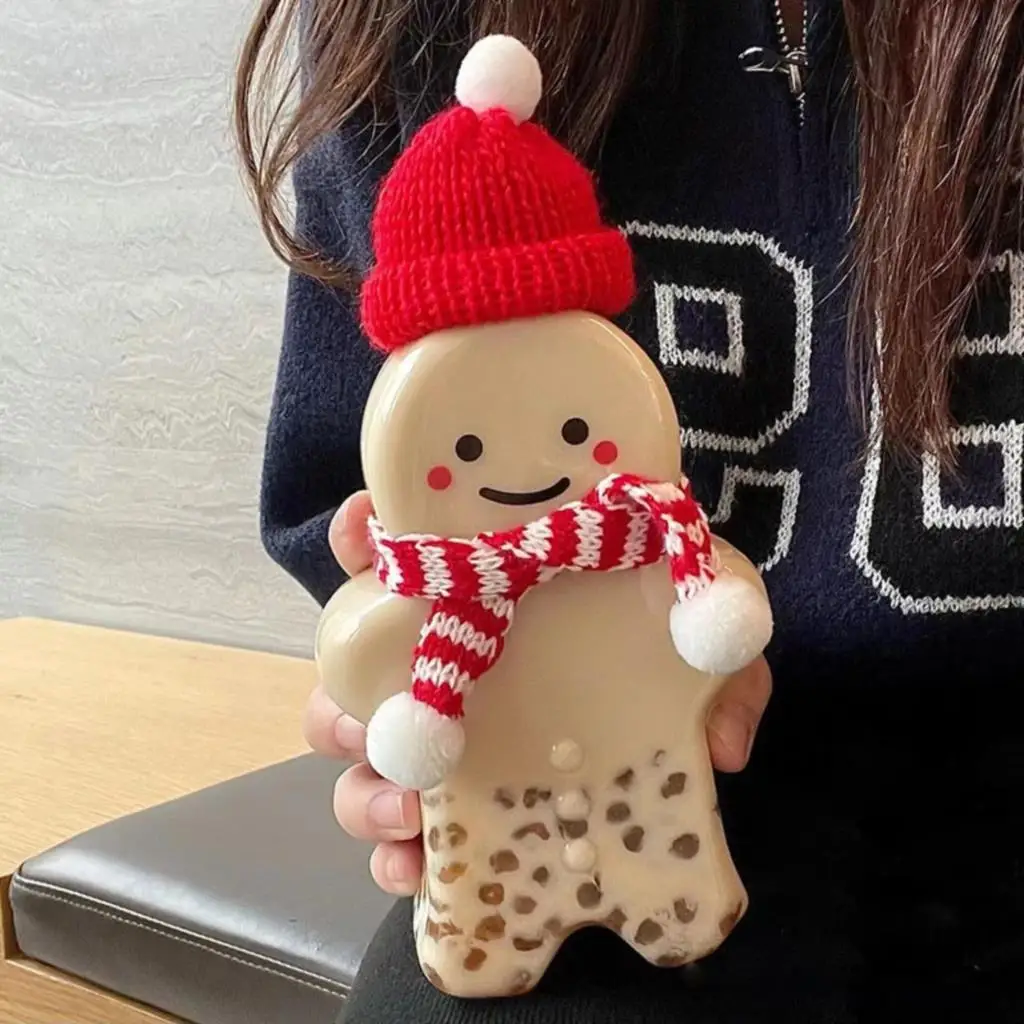 Gingerbread Man Knit Hat