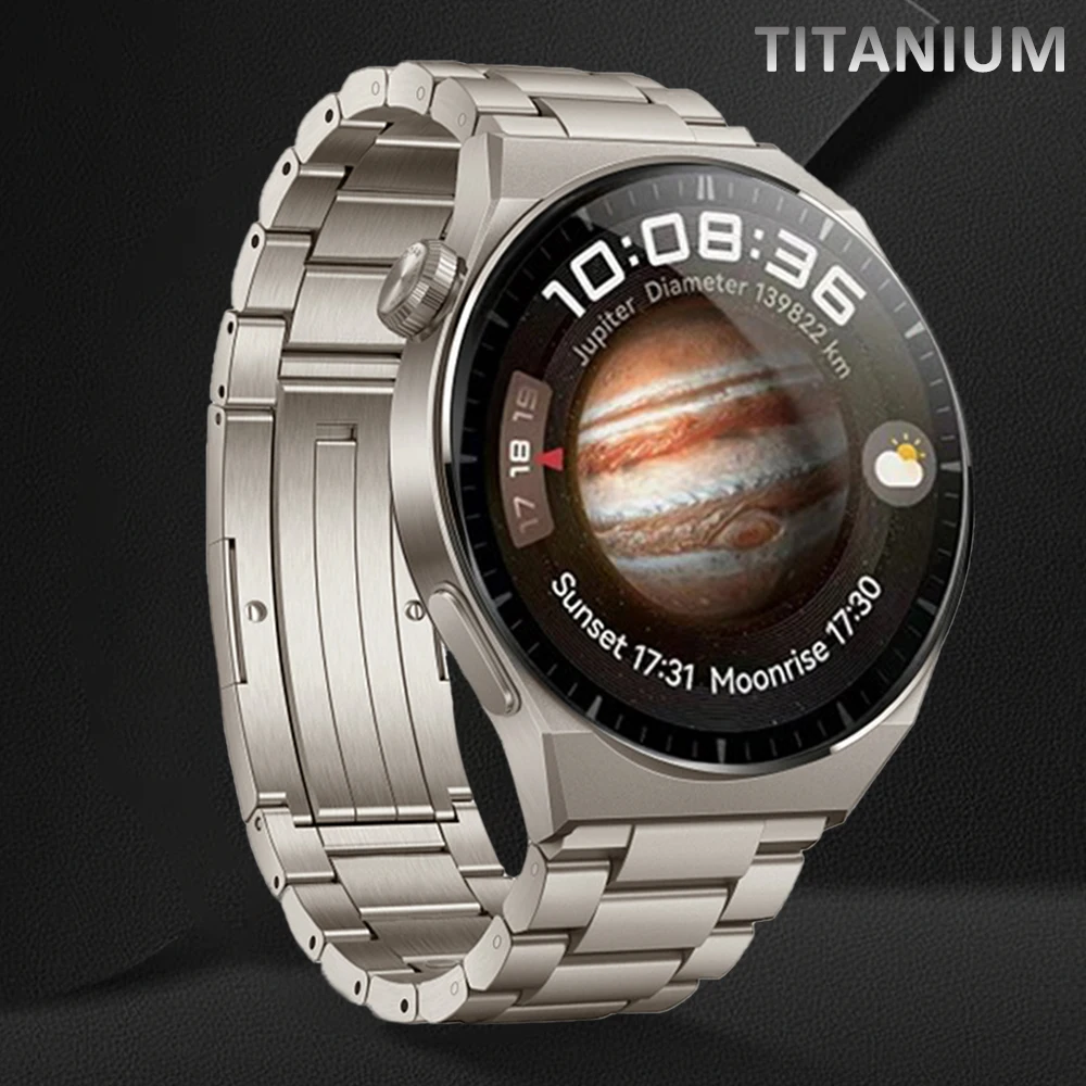 22mm Titanium Strap For Huawei Watch4 Pro Luxury Bracelet For Huawei ...