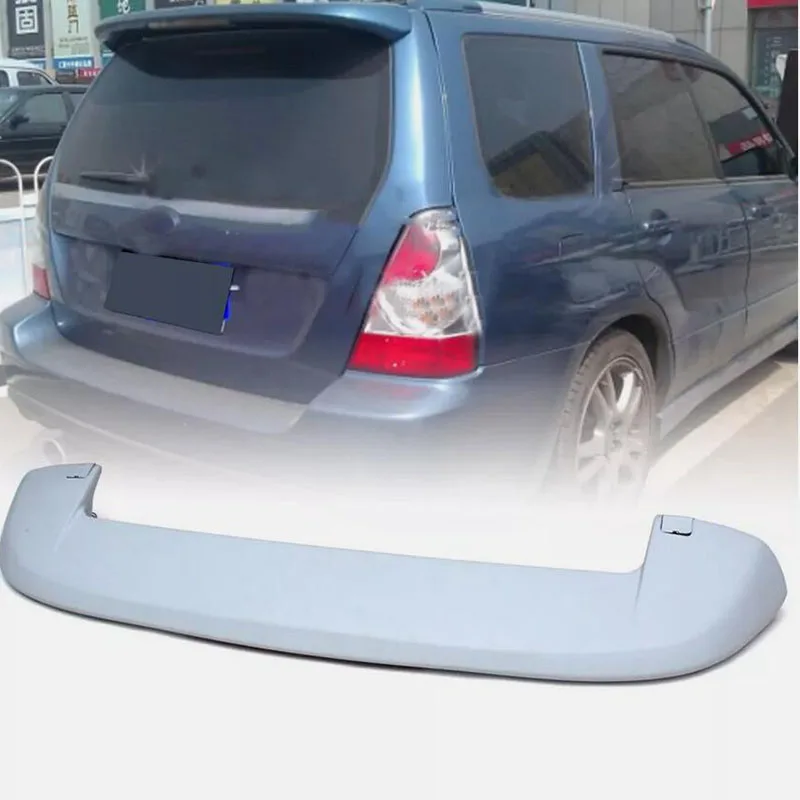 Fit-For-Subaru-Forester-2006-2007-Unpainted-Rear-Roof-Spoiler-Wing-Lip ...