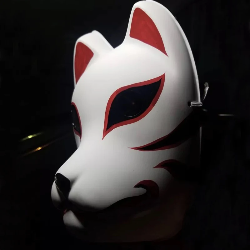 Japanese Kitsune Shippuden Hatake Kakashi Fox Mask Cosplay Props for ...
