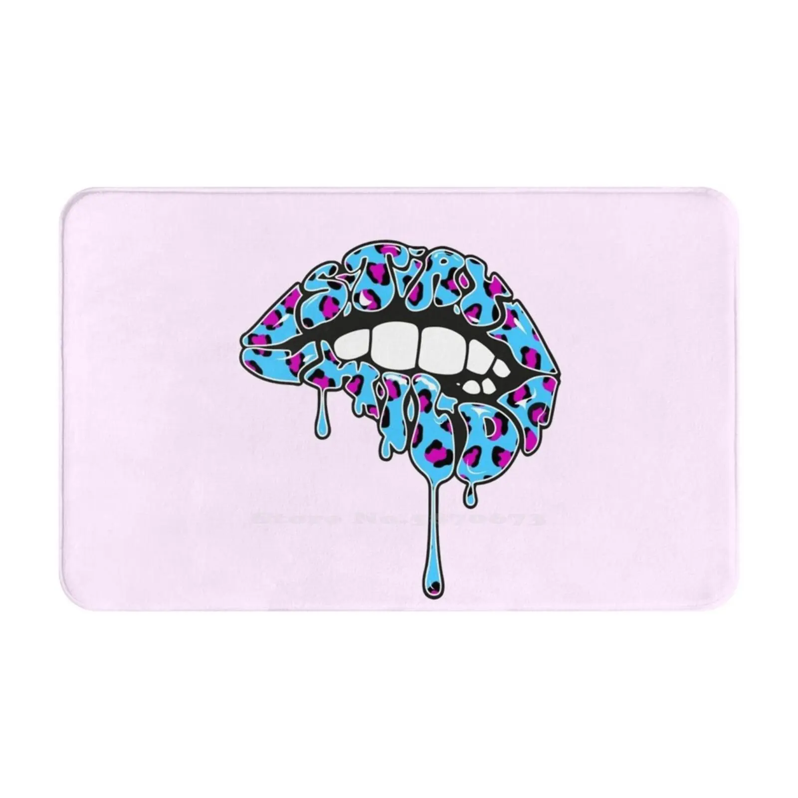 Ben Azelart Merch New Stay Wild Lip 3D Soft Non-Slip Mat Rug Carpet ...