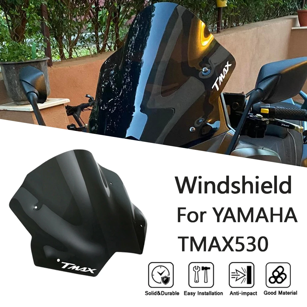 MTKRACING-Windshield-For-YAMAHA-TMAX530-T-MAX530-Tmax530-2012-2016 ...