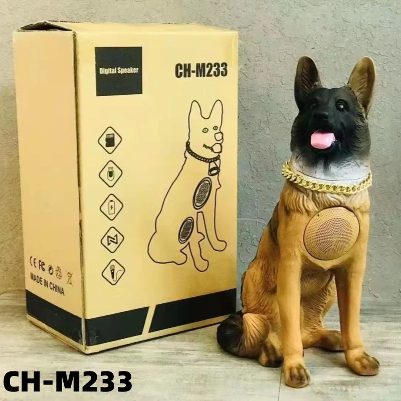CH-M233-German-Shepherd-Dog-Loudspeaker-Portable-Wireless-Bluetooth ...