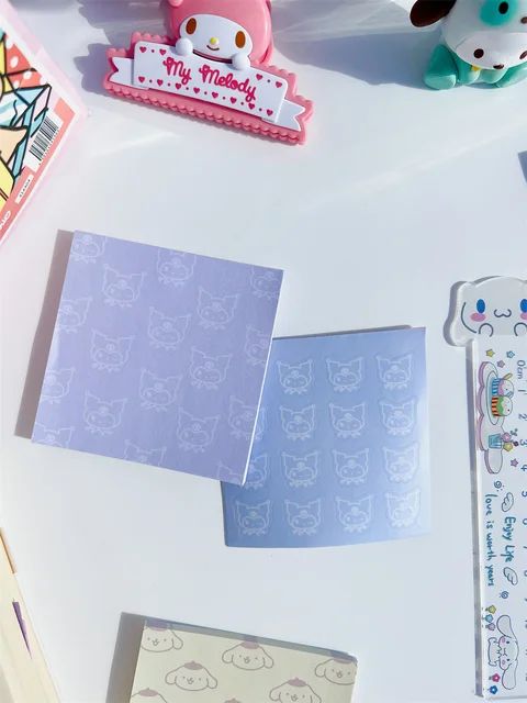 Sanrioed Anime Kuromi My Melody Kittys Cinnamoroll Pochacco Kawaii Cute ...