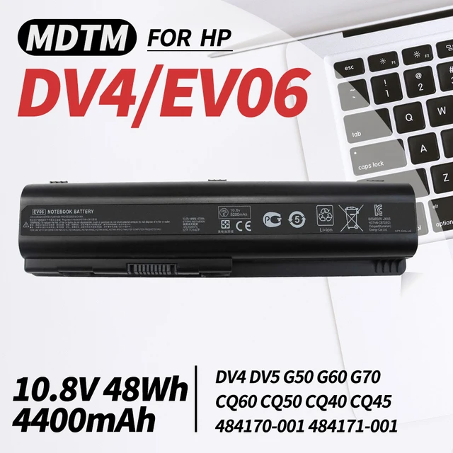 Hp G60 Notebook Battery DV4 EV06 CQ40 CQ45 CQ50 CQ61 G60 G71 DV5 DV6