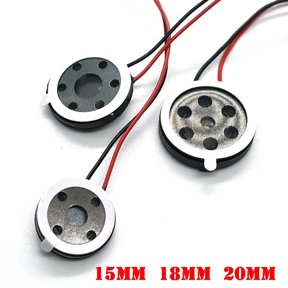 Round-8-Ohm-1W-Speaker-8ohm-15MM-18MM-20MM-Loud-Speakers-Mobile-Phone ...