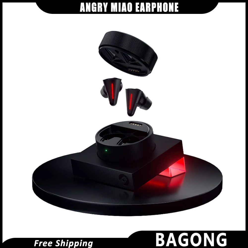 Angry Miao Earphone Cyberblade Wireless Bluetooth Headset In-Ears Tws ...