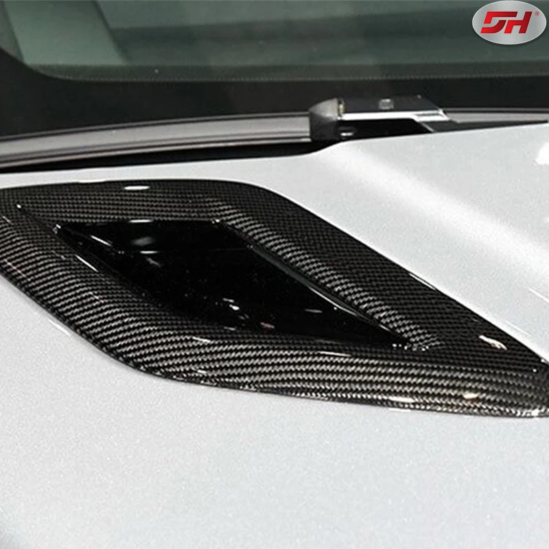 Dry Carbon Fiber Car Air Intake Scoop Bonnet Hood Vent for Range Rover ...