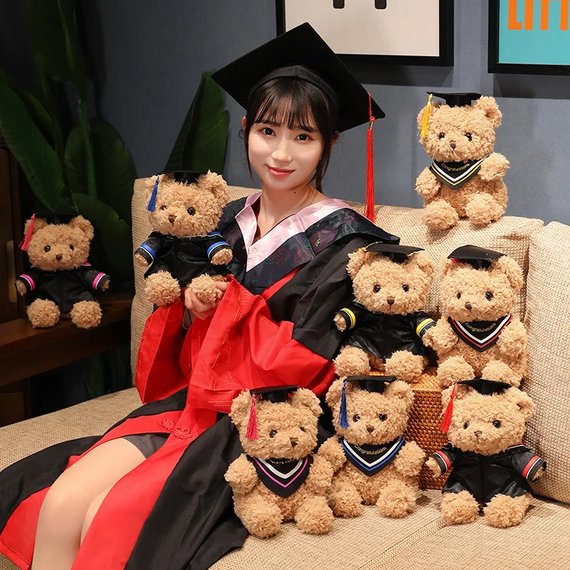 Cute-Cartoon-Graduate-Dr-Bear-Plush-Toys-Stuffed-Animal-Teddy-Bear ...