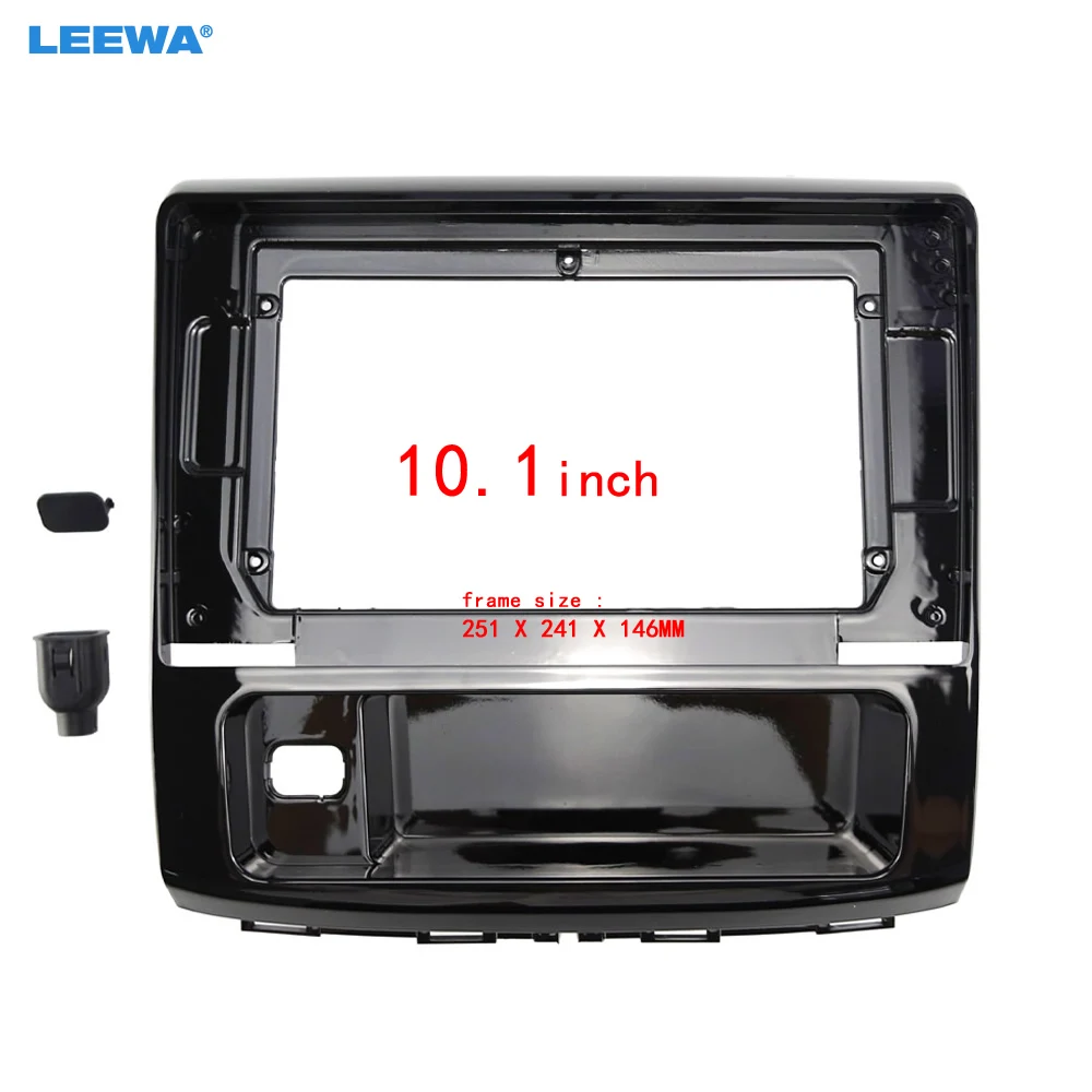 LEEWA-Car-Audio-10-1-Big-Screen-Head-Unit-Dash-Fascia-Panel-Frame-Kit ...