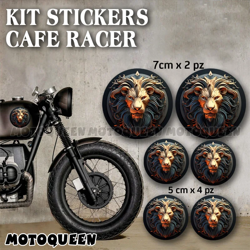 Motorcycle-Fairing-Helmet-Tank-Pad-Saddlebags-Side-Cover-Lion-Decals ...