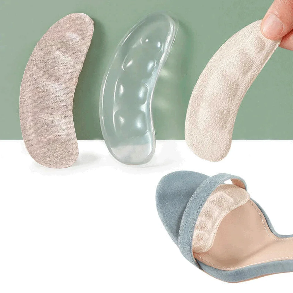 Soft-Silicone-Pads-for-Women-s-Shoes-Anti-Slip-Forefoot-Insert-Pad-Heel ...