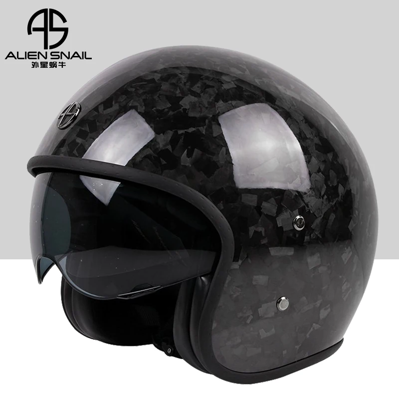 CASCO ALIEN SNAIL TTCOCASCOS, casco de fibra de carbono ligero, estilo ...