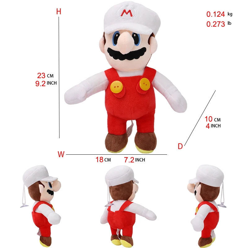 Bowser Mario Plush Toys King K.Rool Meowser Female Bowser Cartoon Game ...