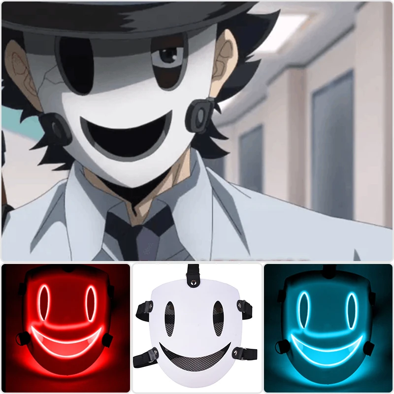 Hot-Neon-Glowing-Movie-Theme-Mask-Japanese-LED-Luminous-High-Rise ...