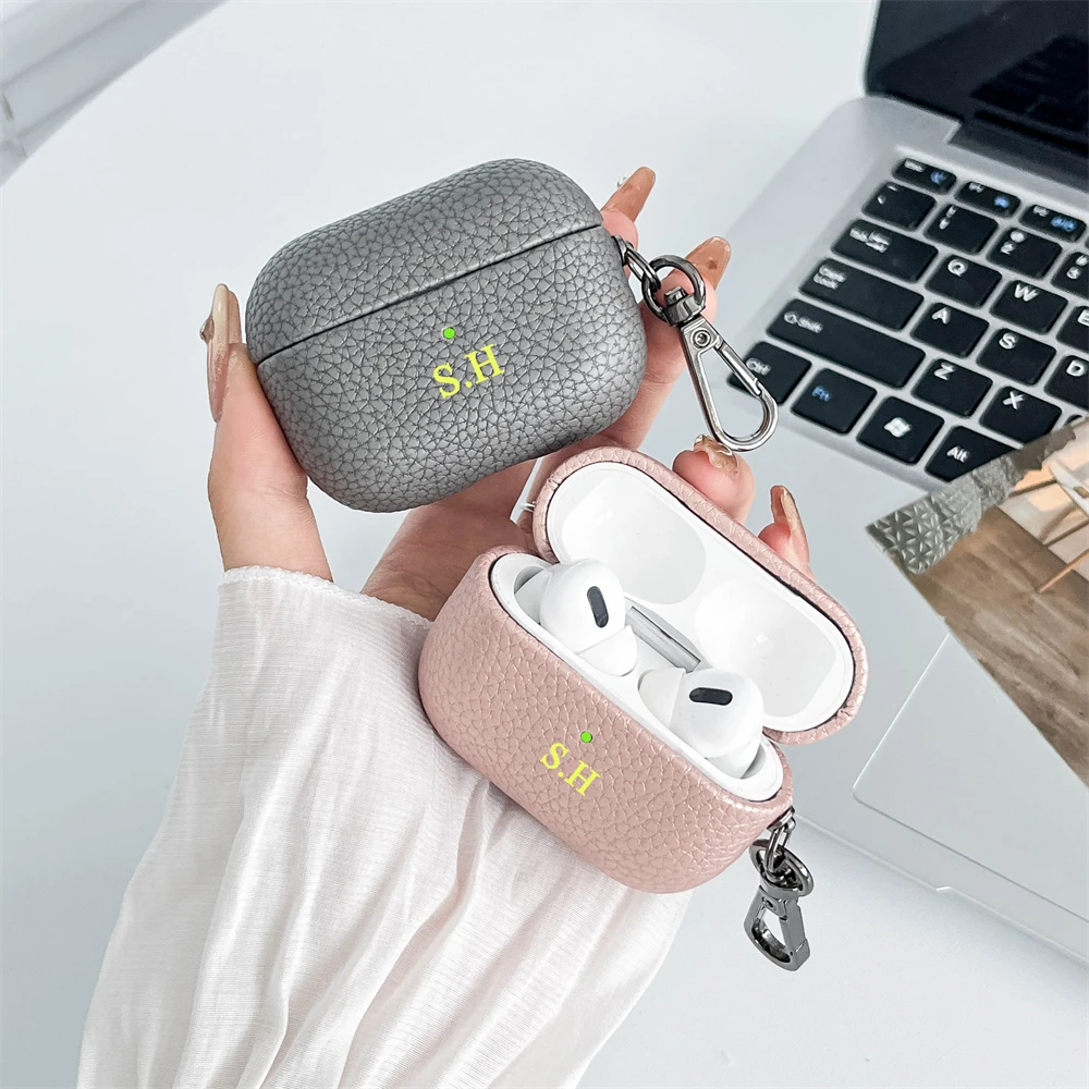 Personalized-Initials-Letters-Customize-Earphone-DIY-Case-For-Airpods-1 ...