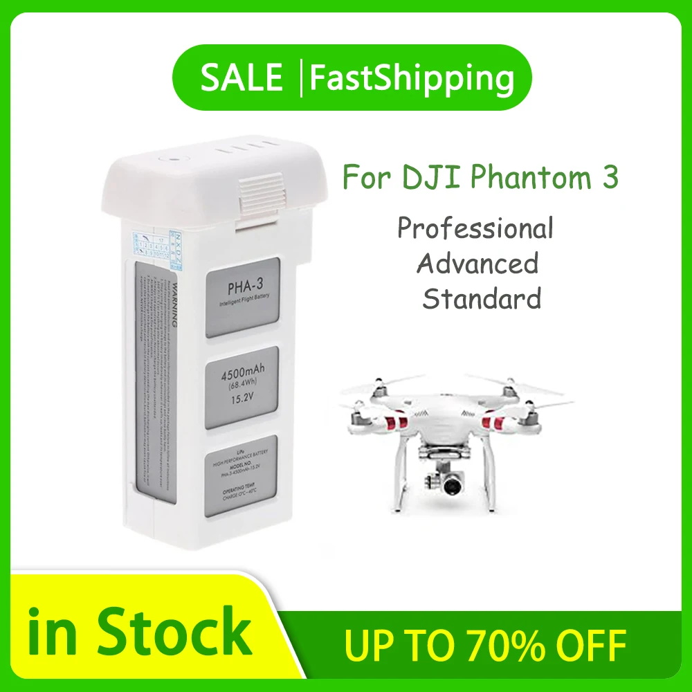 4500mah Intelligent Battery For Dji Phantom 3,dji Phantom 3 Pro,dji ...