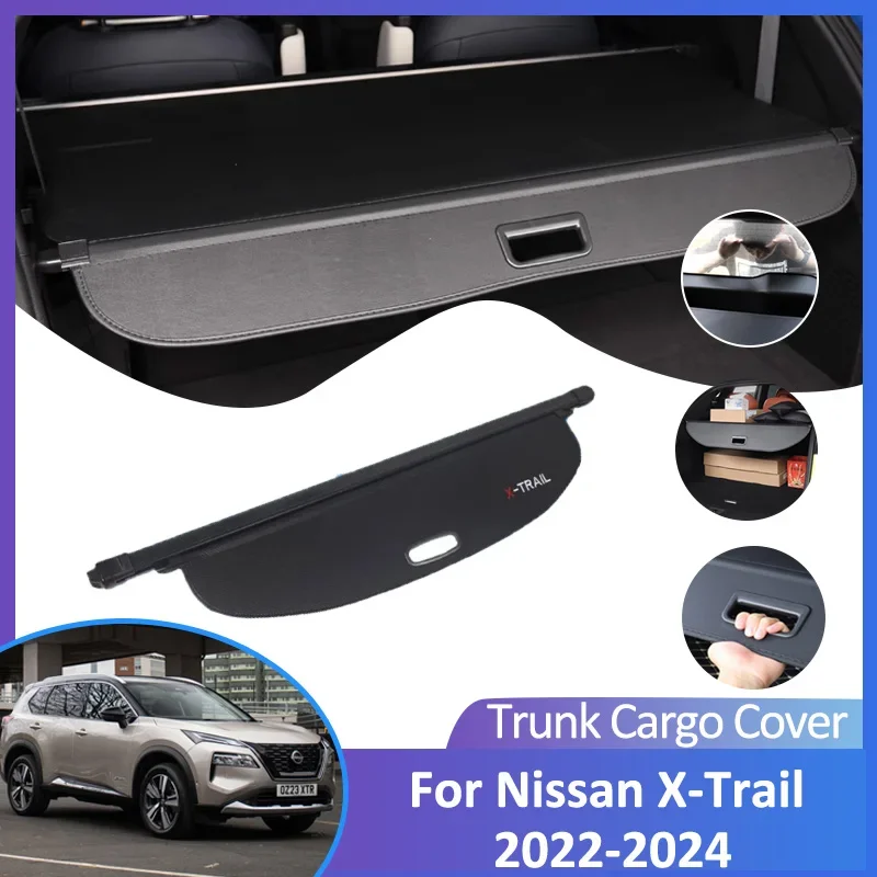 Car Trunk Cargo Cover for Nissan X-Trail X Trail XTrail Rogue T33 2022 ...
