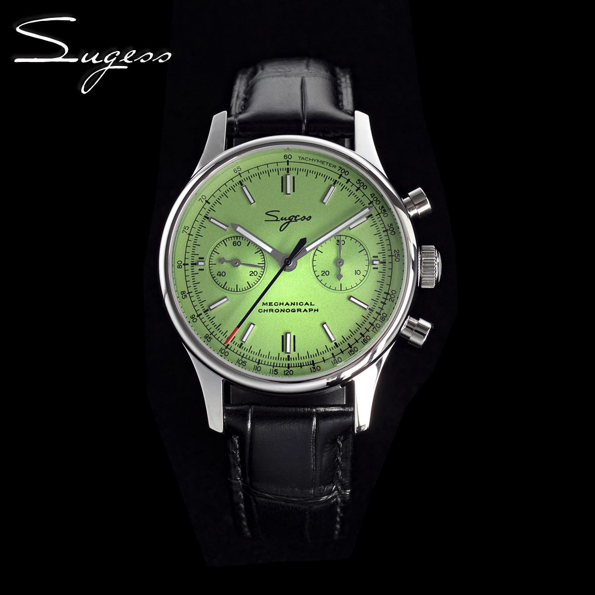 Sugess 1963 Chronograph 40mm | Mechanical Chronograph Watch | Seagull ...