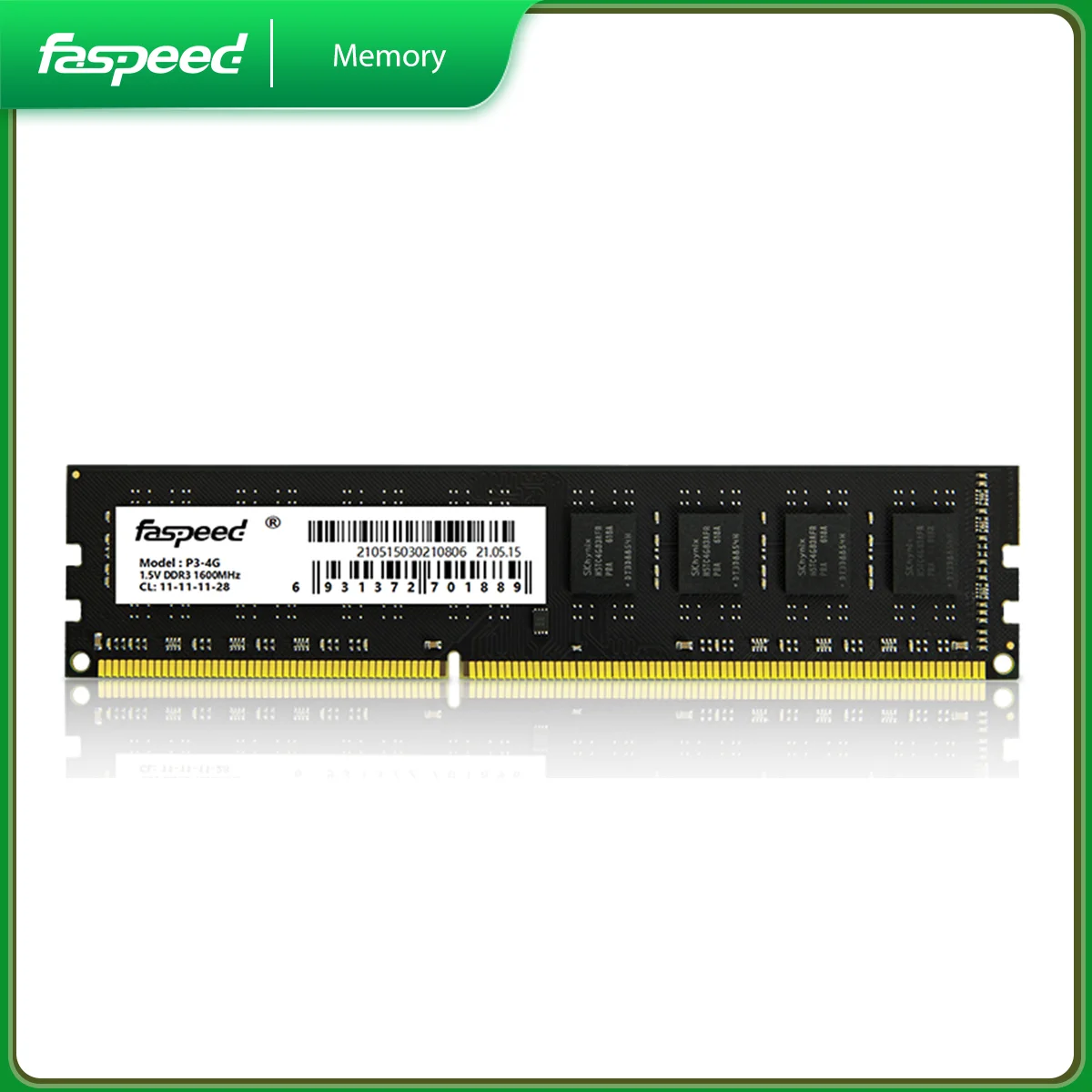 FASPEED-Dual-Channel-Memoria-Ram-DDR3-8GB-1600MHZ-DDR3-4GB-Memory ...