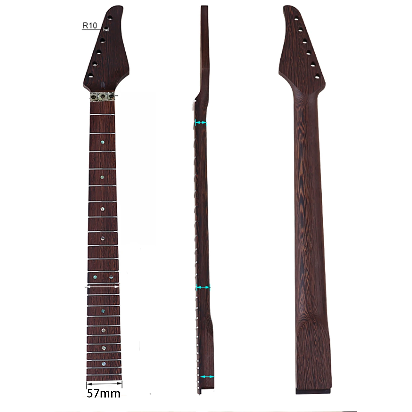 Wenge Guitar Handle | Wenge Guitar Neck | Suhr Guitar Neck | Electric ...
