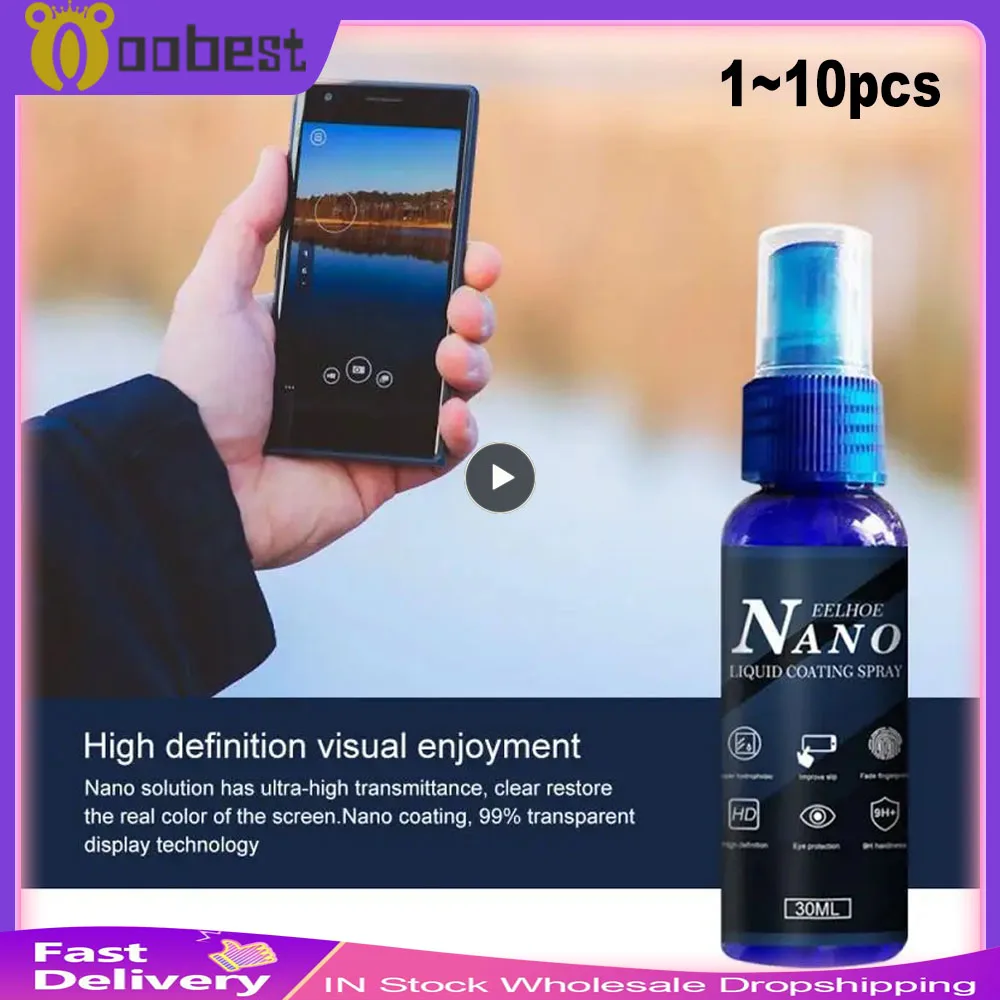 Nano-Liquid-Glass-Screen-Protector-telefone-inteligente-laptops-rel ...