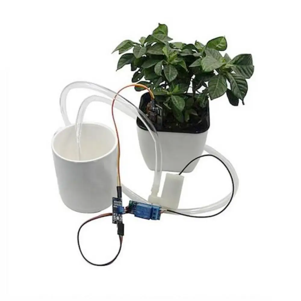 Sensor-Automatic-DIY-Watering-Irrigation-System-Soil-Moisture-Pump ...