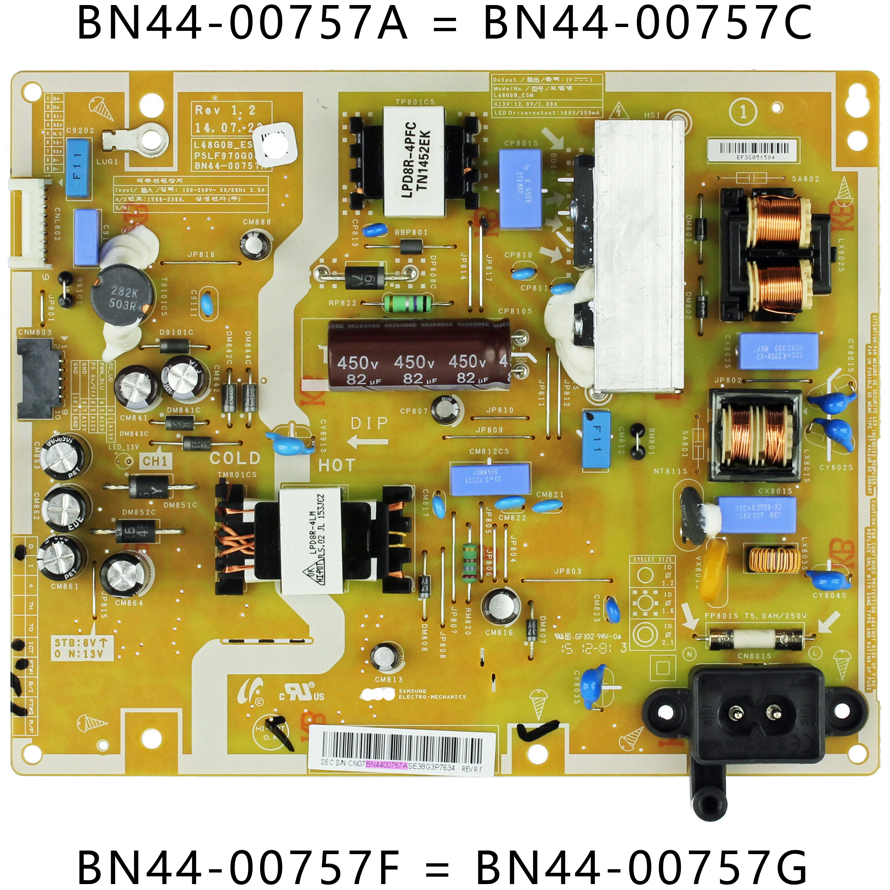 Brand-New-BN44-00757A-L48G0B-ESM-PSLF970G06A-Power-Supply-Board-is-for ...