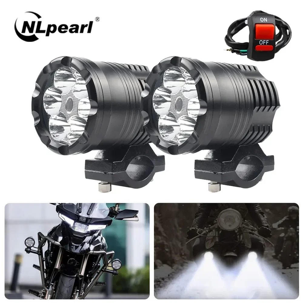 NLpearl-Motorcycle-LED-Headlight-Spotlight-for-BMW-R1200GS-ADV-F800GS ...