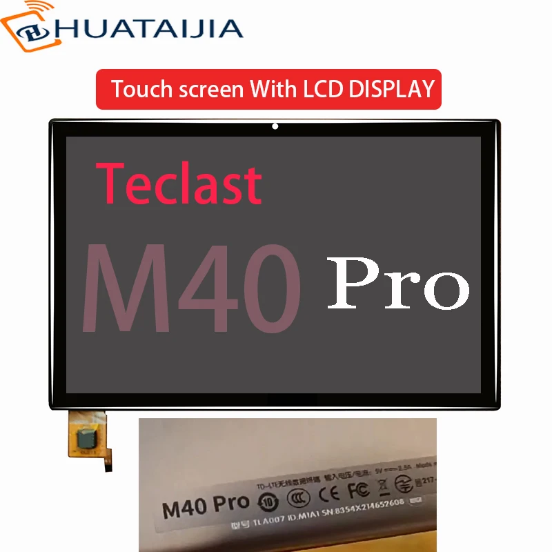 New Lcd Display For 10.1" Inch Tablet Teclast M40 Pro Tla007 Touch ...